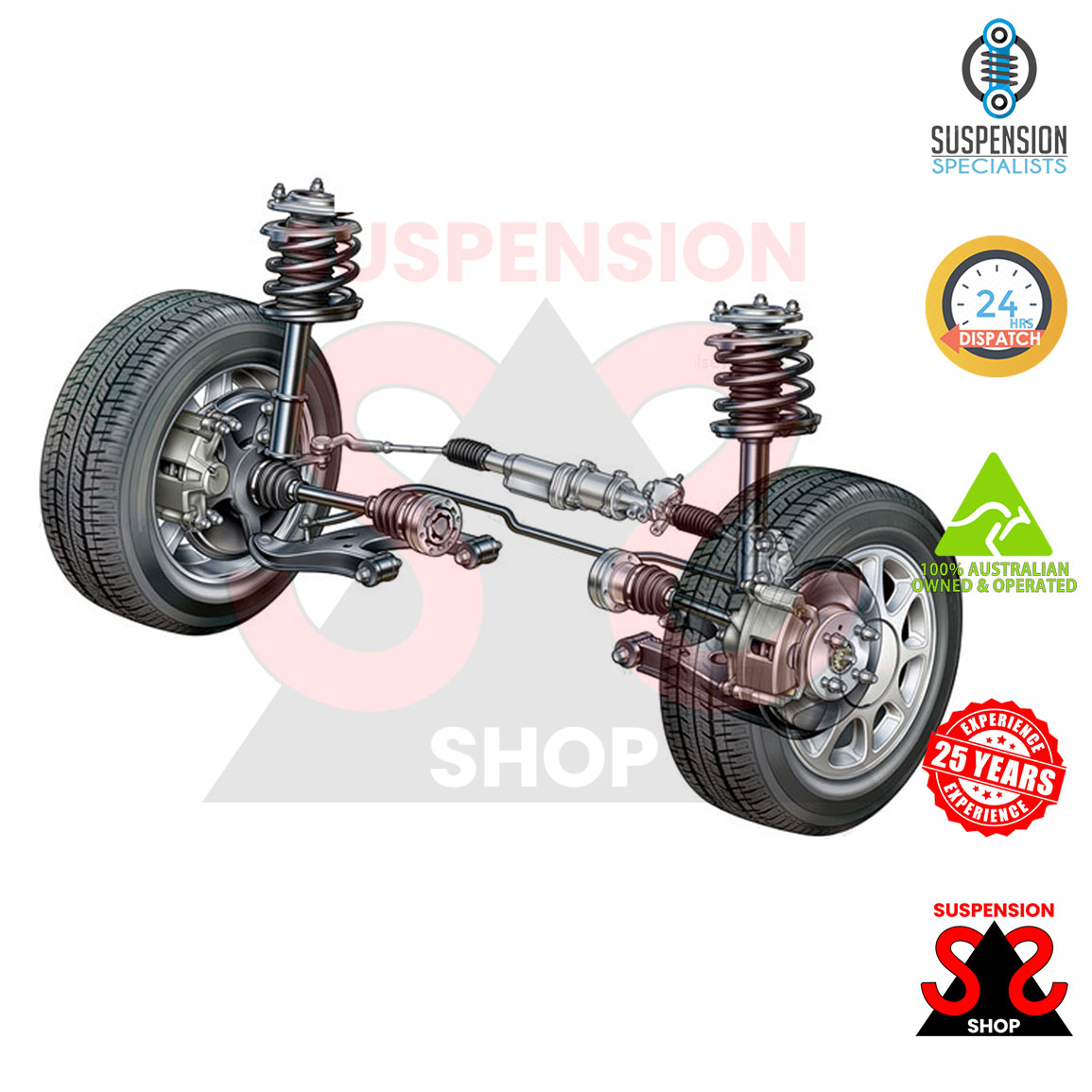 Front Axle Left Shock Absorber, Shocker Suit HYUNDAI Santa Fe 2.7 4x4 SANTA FE | eBay