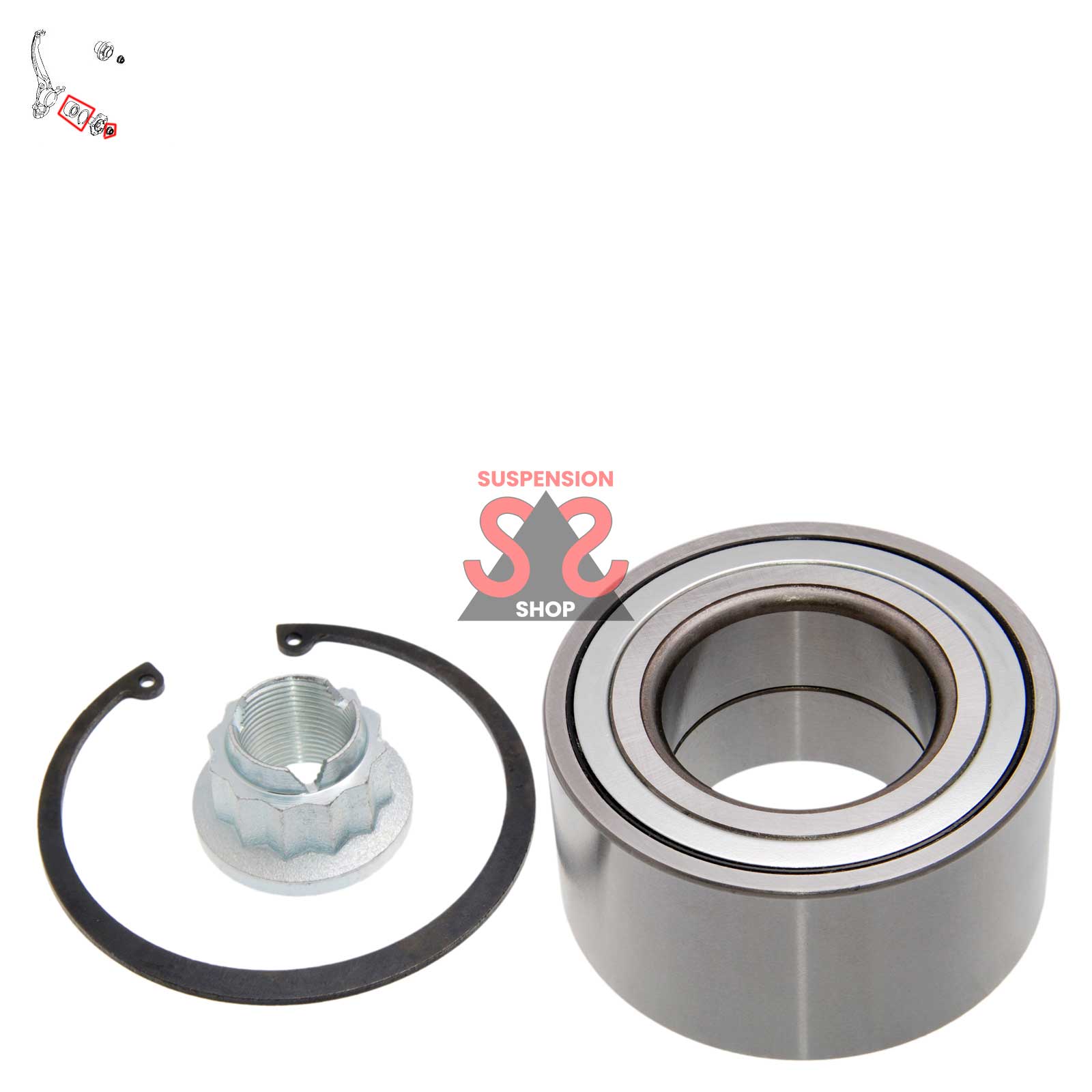 Front Axle Wheel Bearing Kit Suit VW Touareg 3.0 V6 TDI TOUAREG (7P5, 7P6) | eBay