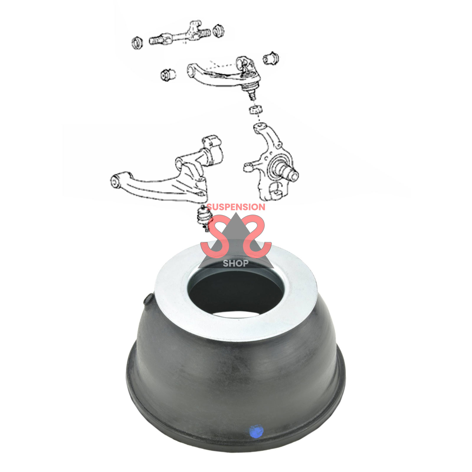 Lower Front Axle Repair Kit, Ball Joint Suit TOYOTA Dyna 250 4.6 D DYNA ...